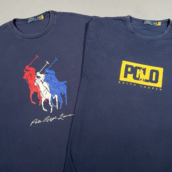 Polo Ralph Lauren | Shirts | Polo Ralph Lauren T Shirt Mens 2xb Blue ...